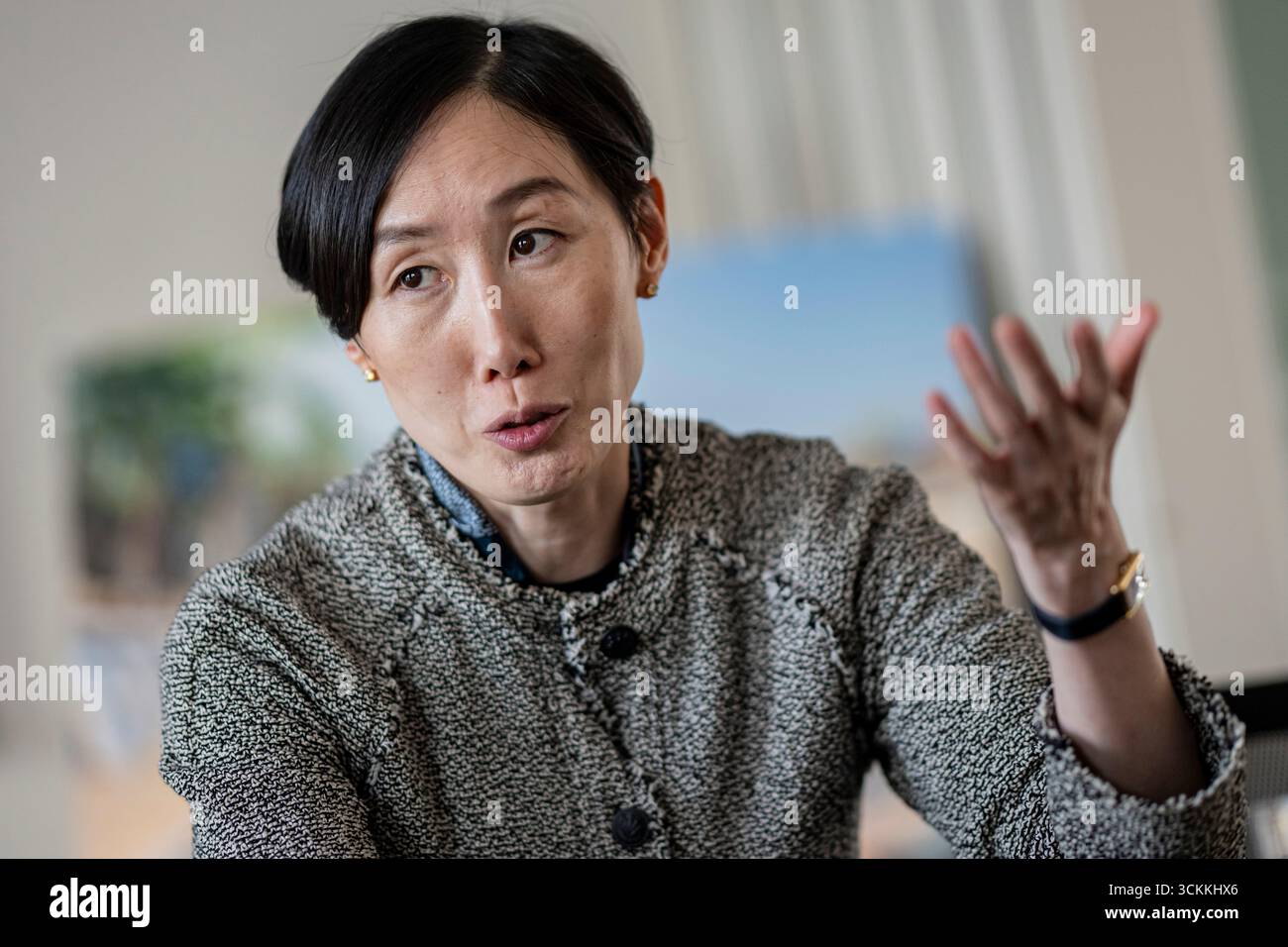 12 September 2025, Berlin: Mihyung Park, Country Director of the ...