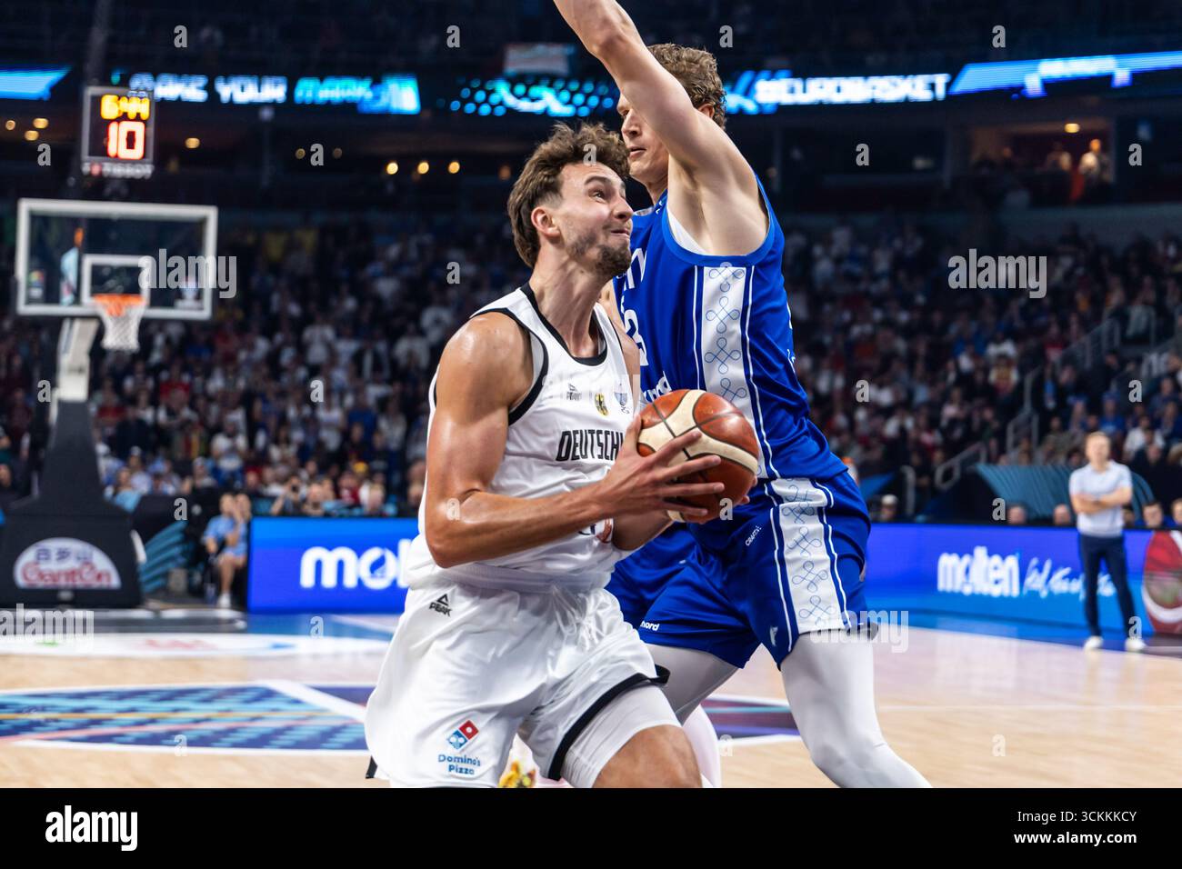 12.09.2025, Riga Arena, Riga, LAT, Eurobasket 205, Basketball ...
