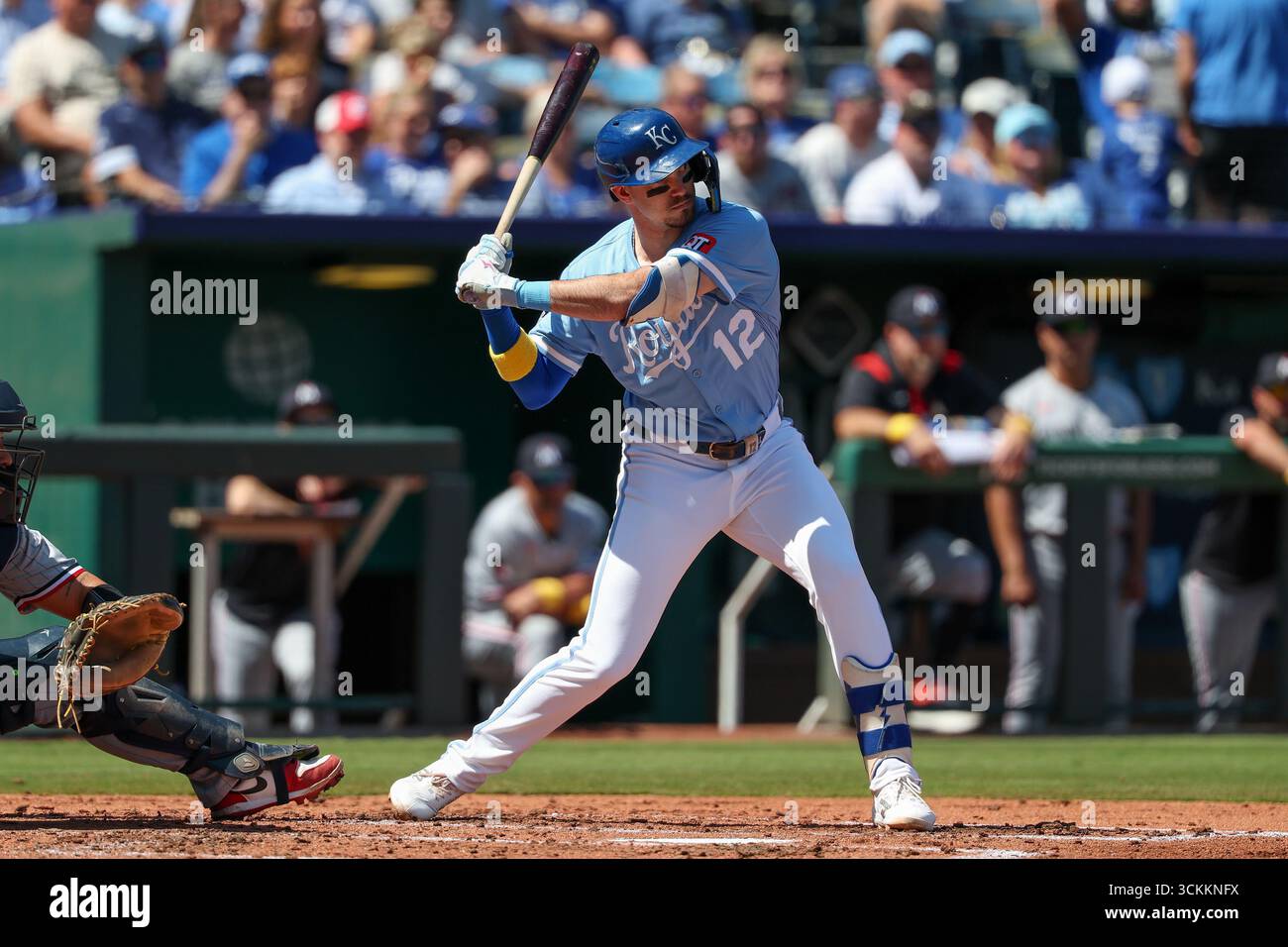 September 7 2025: Kansas City Royals third baseman Nick Loftin (12 ...