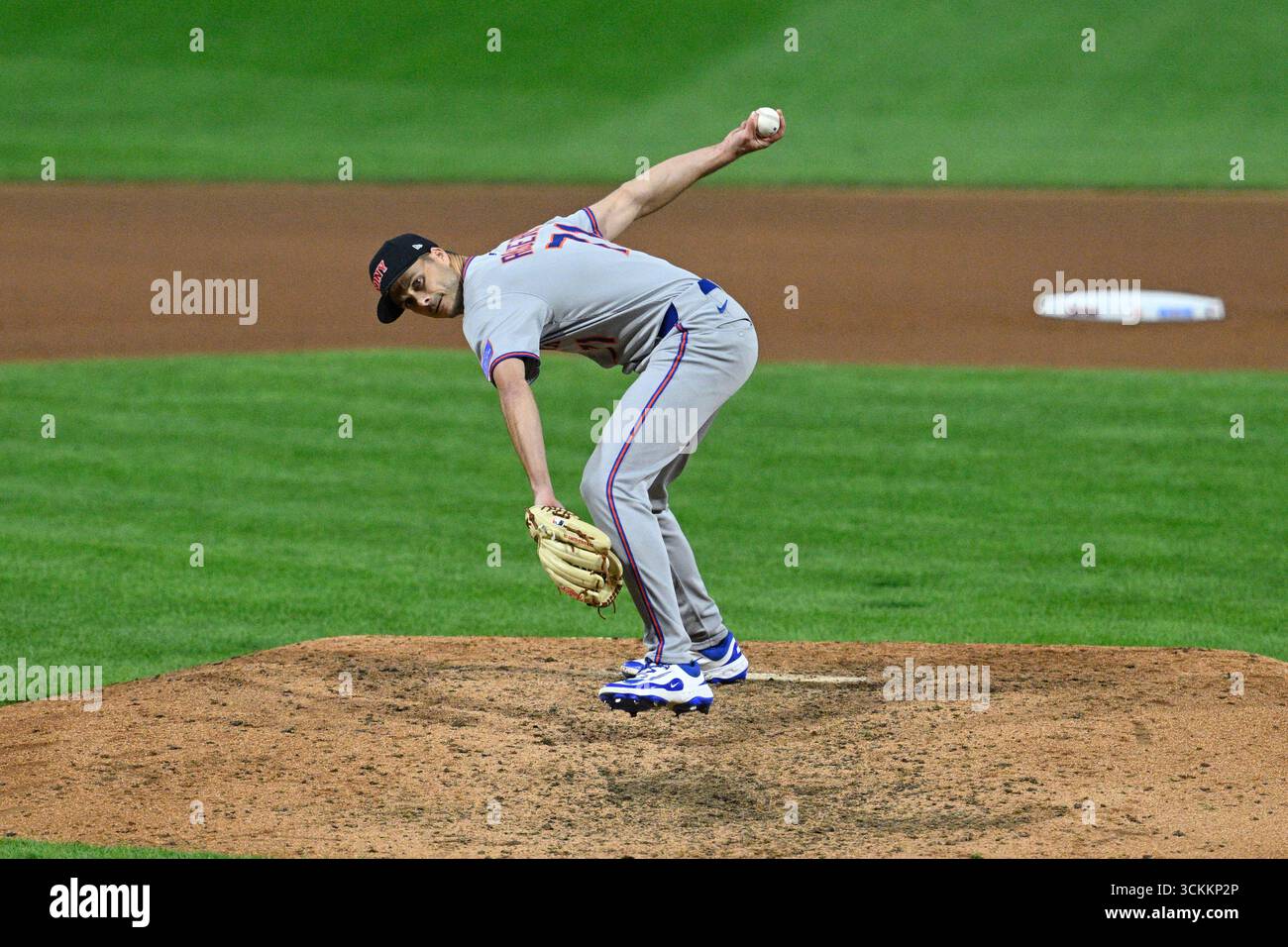 PHILADELPHIA, PA - SEPTEMBER 11:New York Mets pitcher Tyler Rogers (71 ...