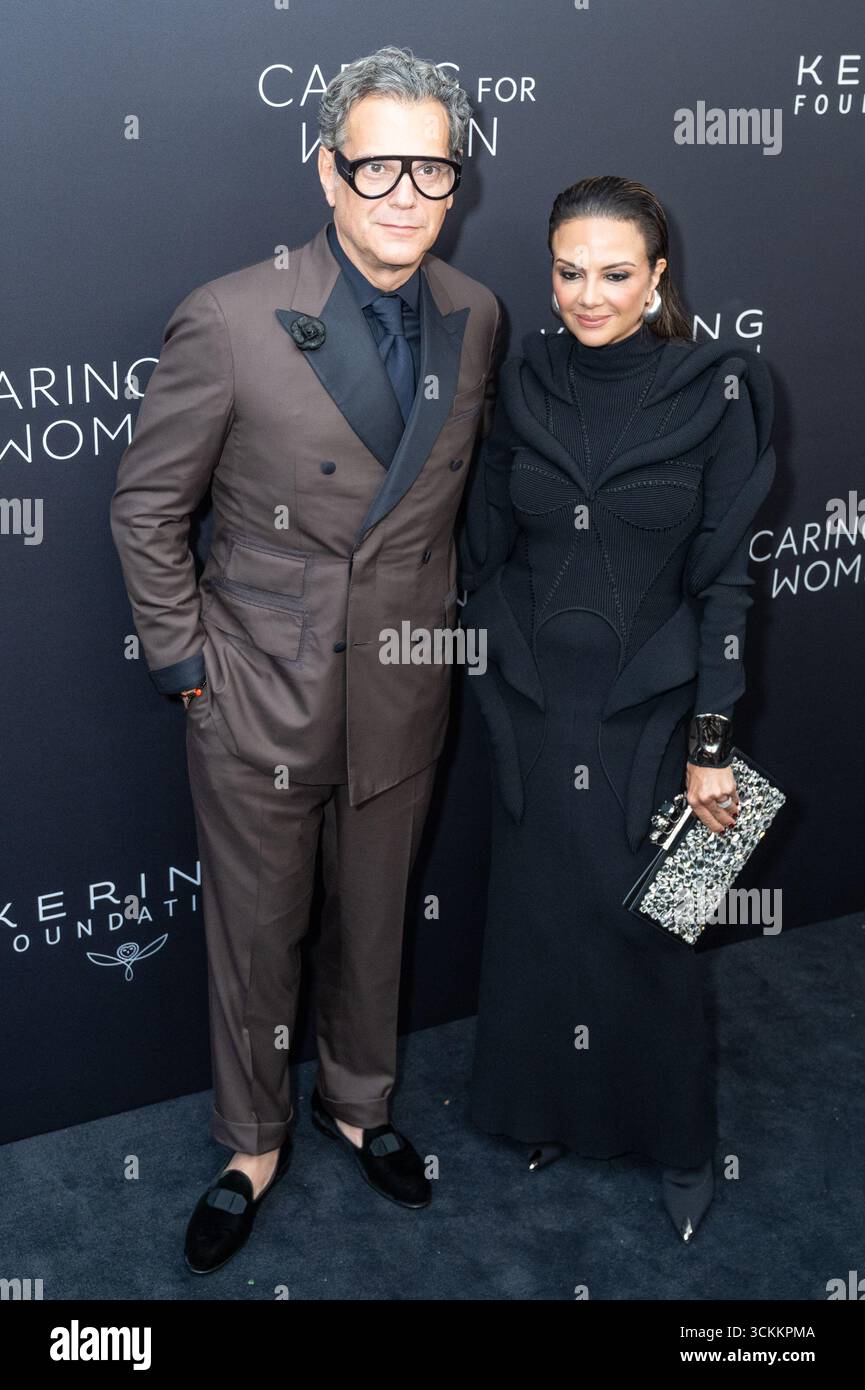 Alexander Salerno and Monica Elias attend 4th Annual Kering Foundation ...