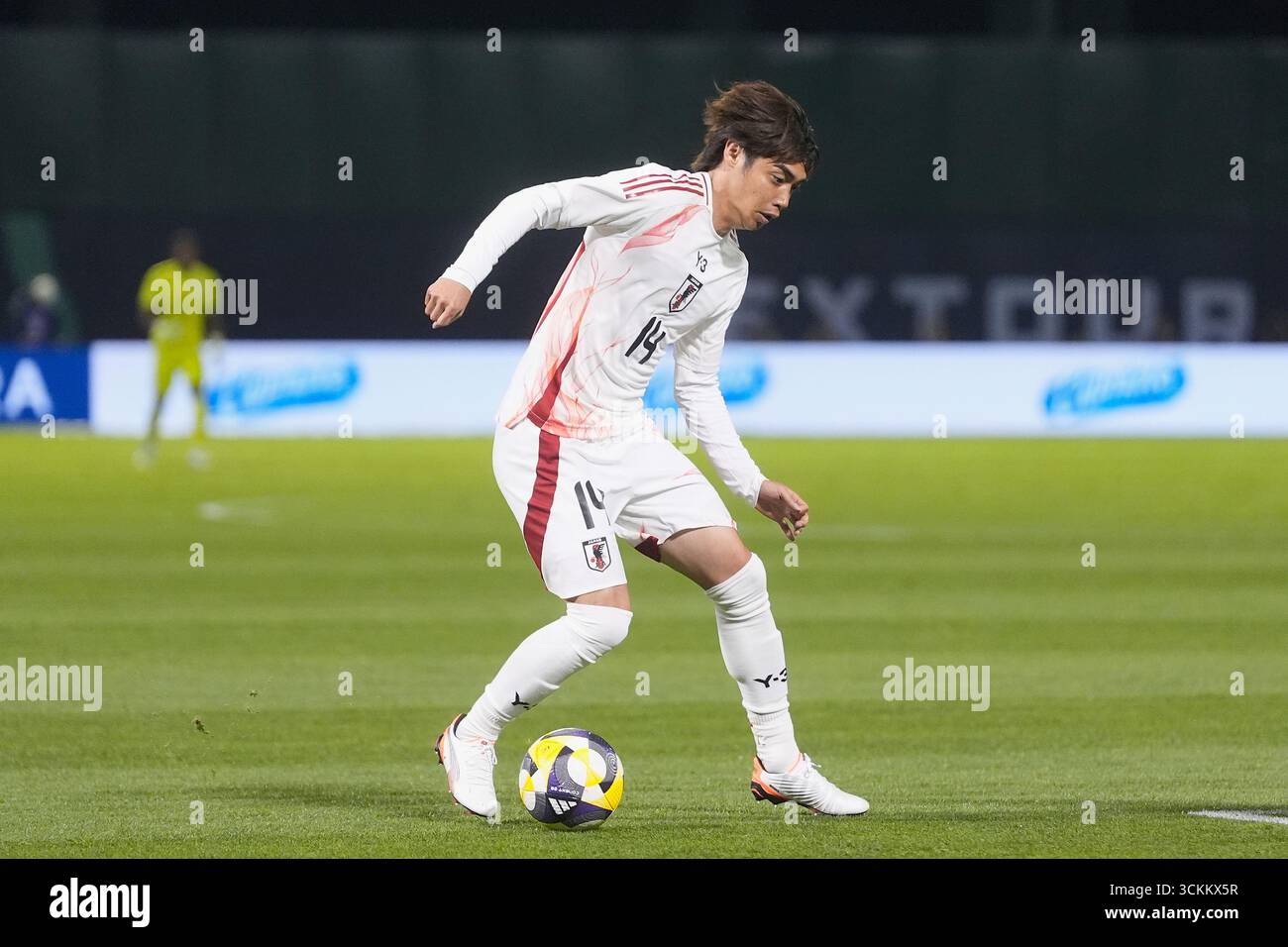 Japan's Junya Ito during an international friendly soccer game against ...