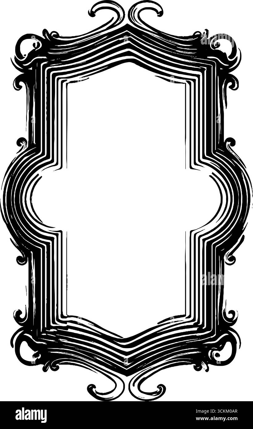 Intricate trim Black and White Stock Photos & Images - Alamy