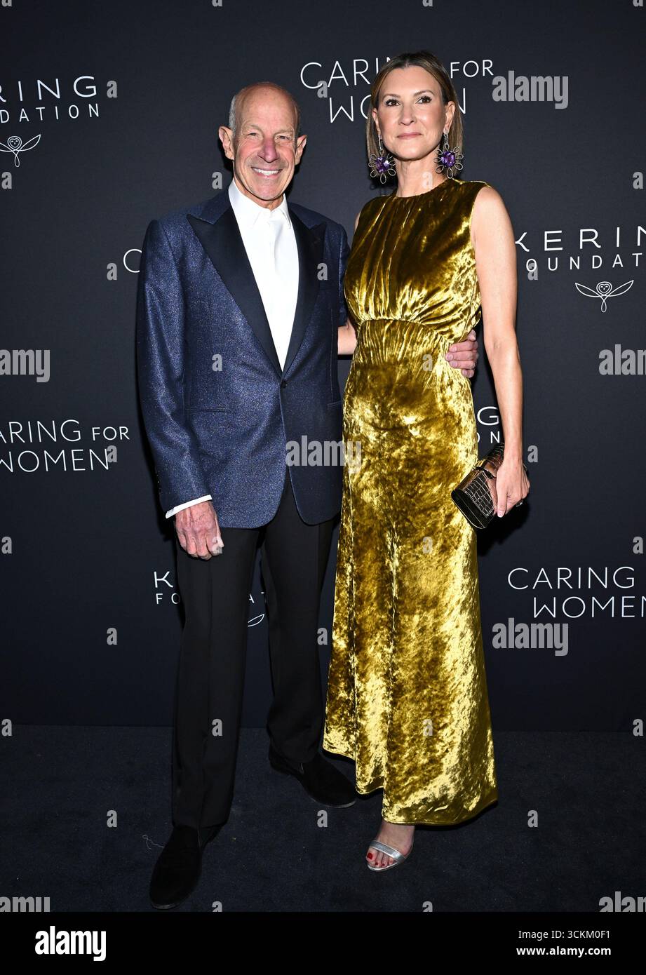 Jonathan Tisch, left, and Lizzie Tisch attend the Kering Caring for ...