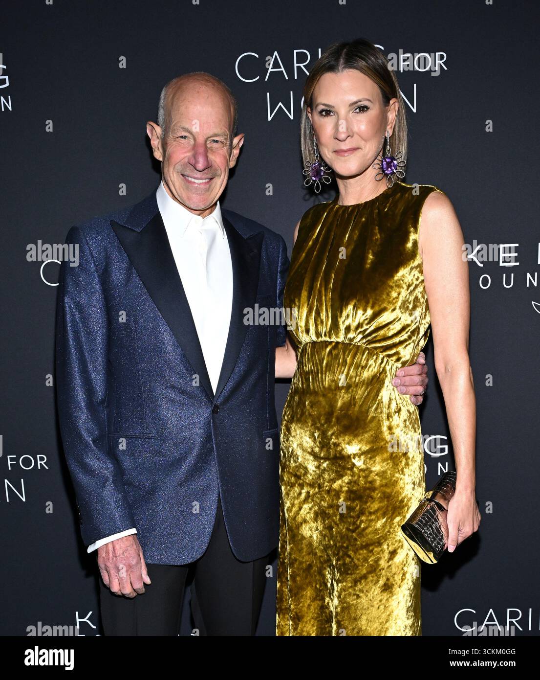 Jonathan Tisch, left, and Lizzie Tisch attend the Kering Caring for ...