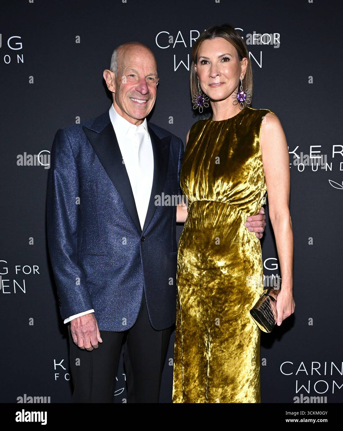 Jonathan Tisch, left, and Lizzie Tisch attend the Kering Caring for ...