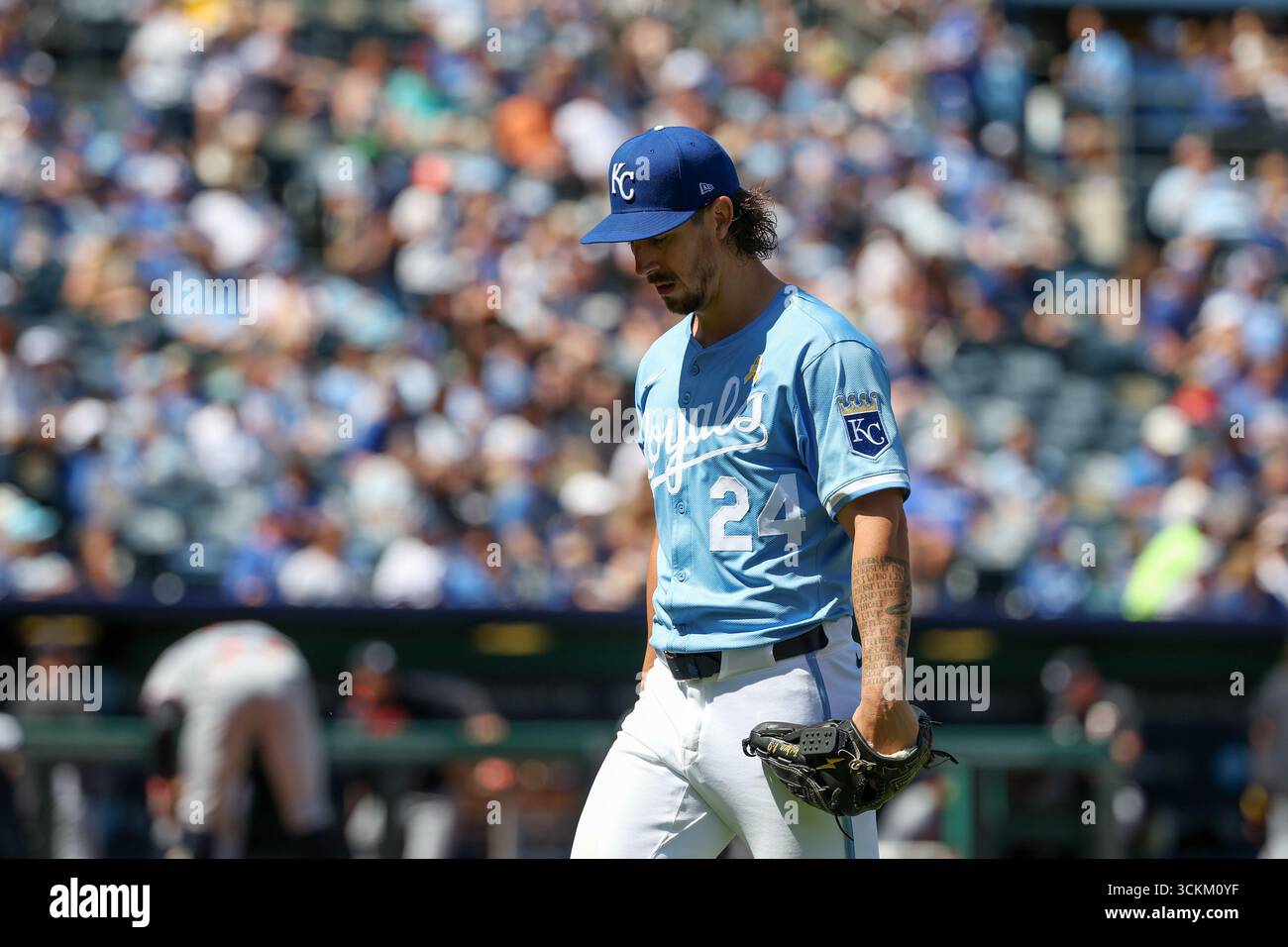 September 7 2025: Kansas City Royals starting pitcher Michael Lorenzen ...
