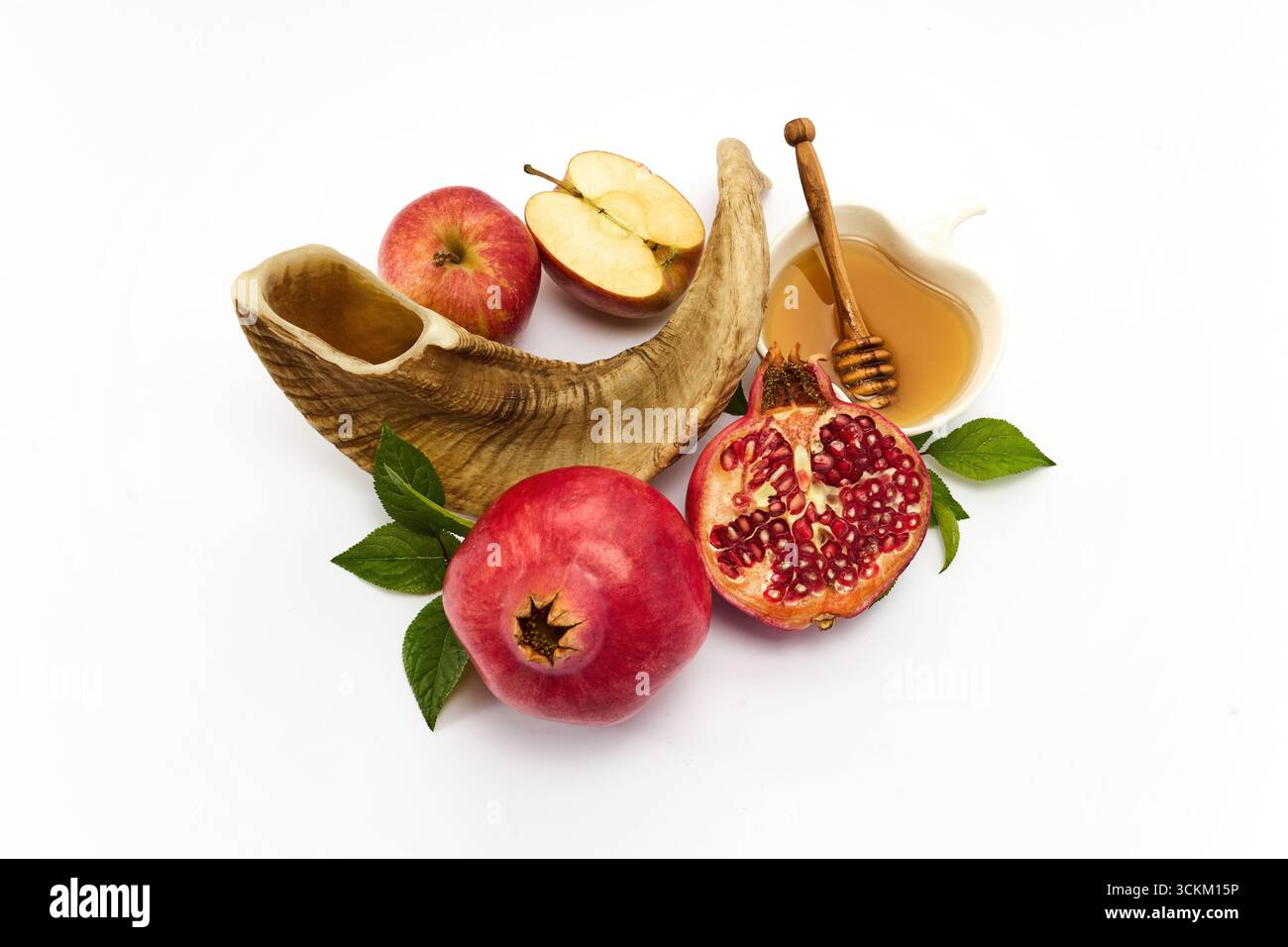 Jewish new year shofar Cut Out Stock Images & Pictures - Alamy