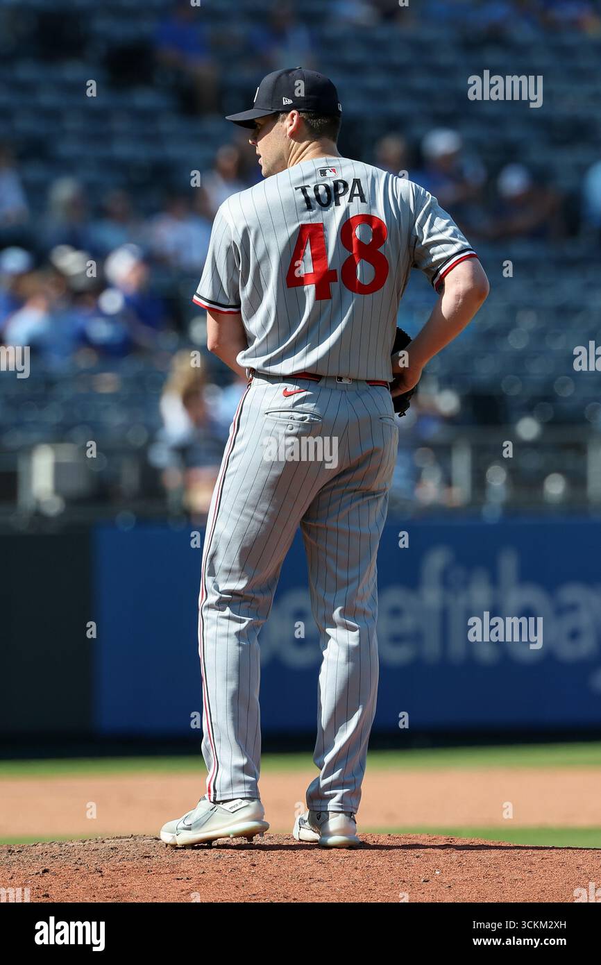 September 7 2025: Minnesota Twins relief pitcher Justin Topa (48 ...