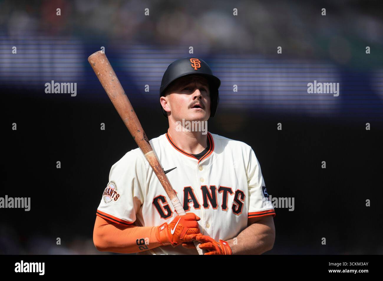 San Francisco Giants' Matt Chapman during a baseball game against the ...