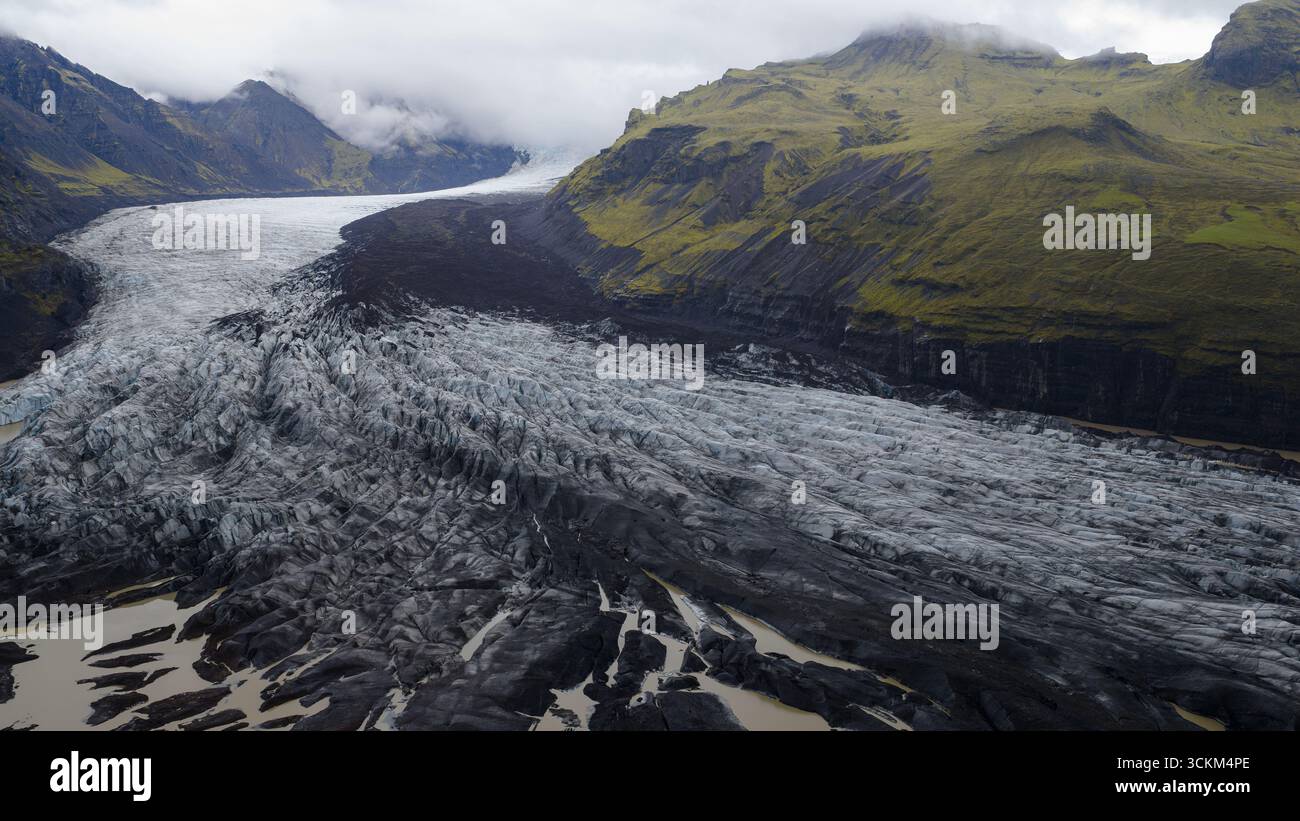 Aerial volcanic ridges ash hi-res stock photography and images - Alamy