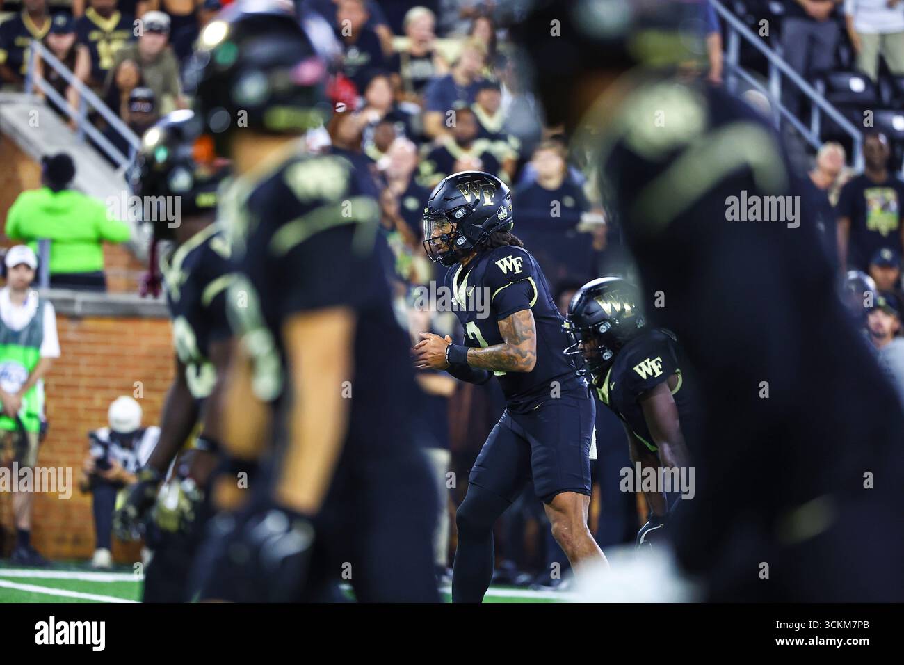 September 11,2025: Wake Forest University quarterback Robby Ashford (2 ...