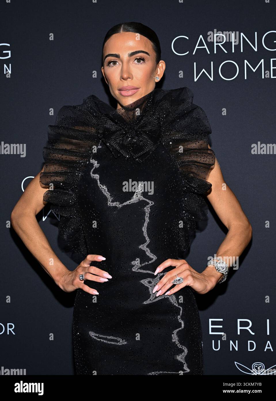 Skye Hankey attends the Kering Caring for Women Dinner at The Pool on ...