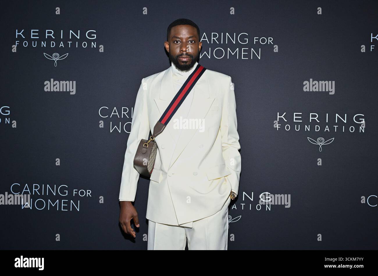 John Imah attends the Kering Caring for Women Dinner at The Pool on ...