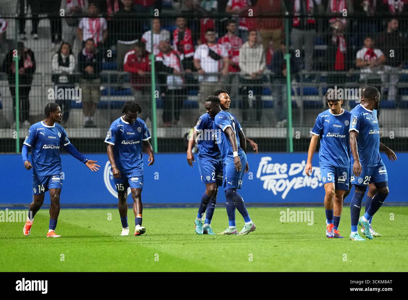 21 Tawfik BENTAYEB (estac) during the Ligue 2 BKT match between Troyes ...