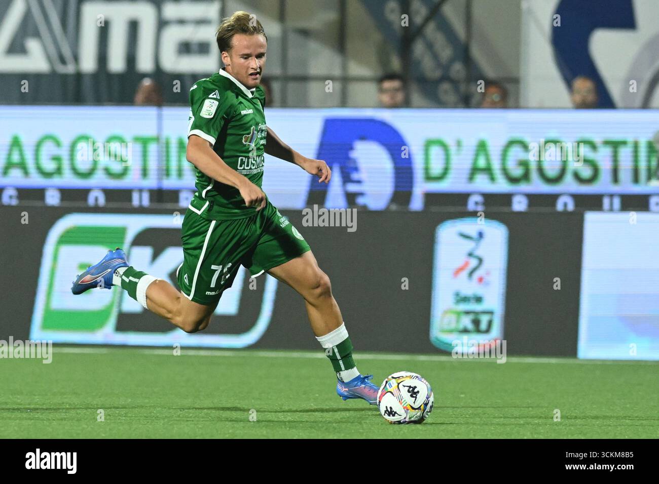 Alessandro Milani of US Avellino 1912 in action during the Serie BKT ...