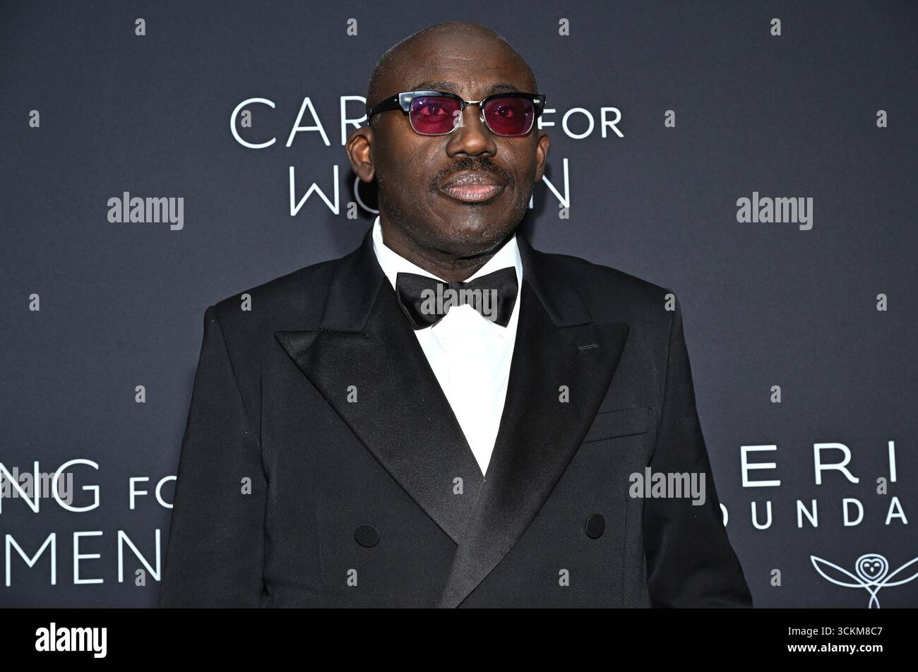 Edward Enninful attends the Kering Caring for Women Dinner at The Pool ...