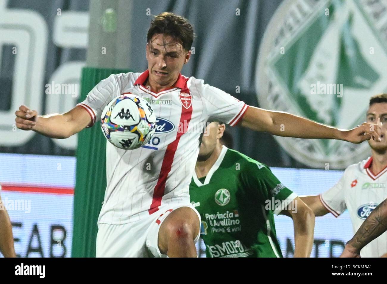 Paulo Azzi of AC Monza in action during the Serie BKT between US ...