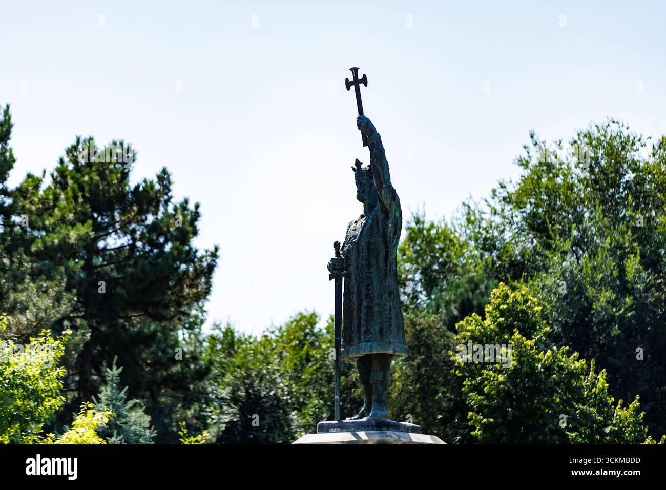 Chisinau, Republic of Moldova. August 16 2025. Landmark monument in ...