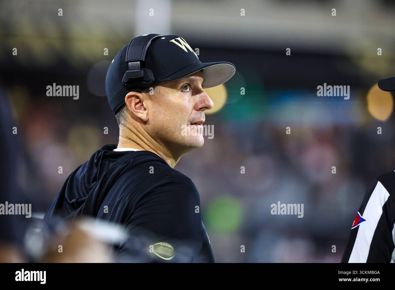 September 11,2025: Jake Dickert is the head football coach of Wake ...