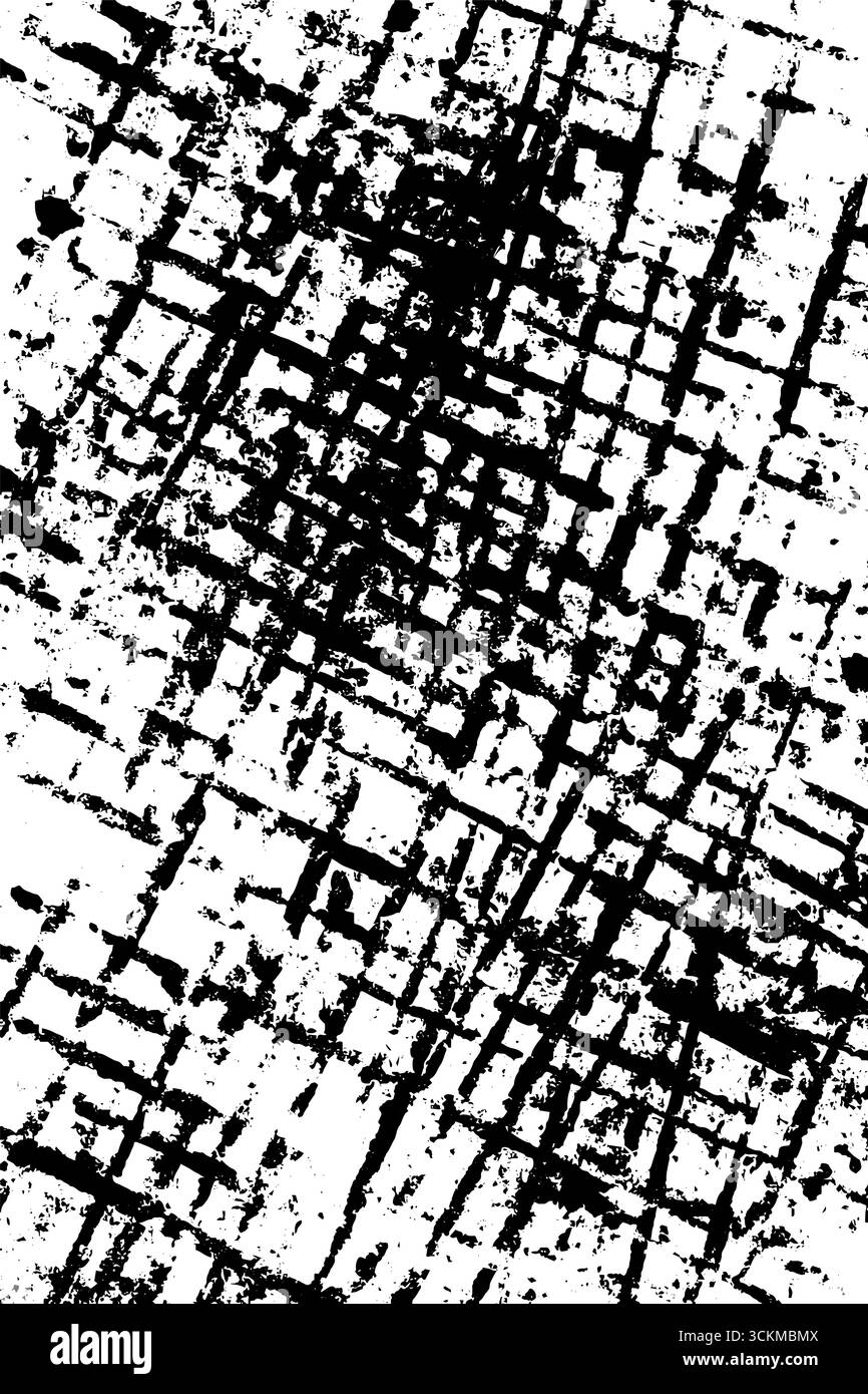 Science pattern structure crystal Black and White Stock Photos & Images ...