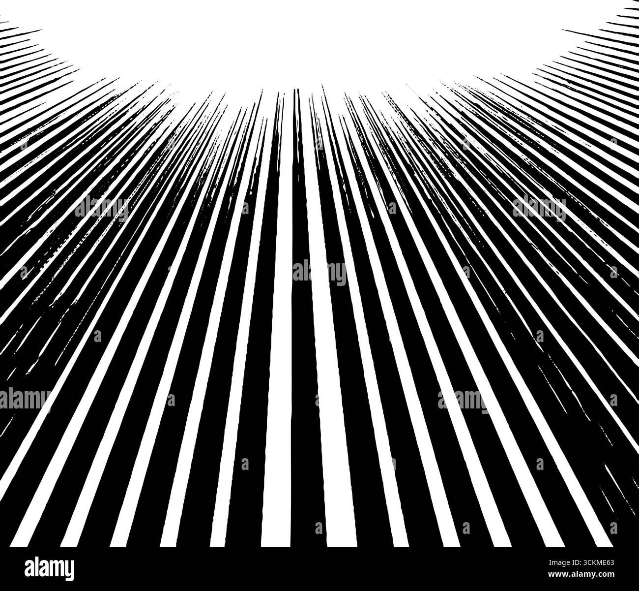 Converging lines three dimensional Black and White Stock Photos ...