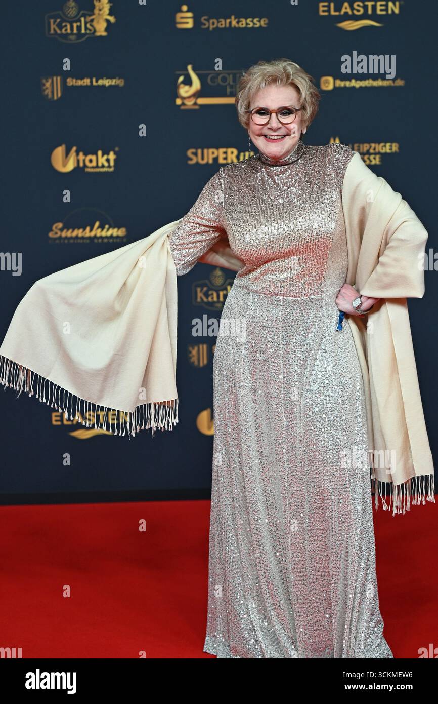 12 September 2025, Saxony, Leipzig: Singer Peggy March attends the ...