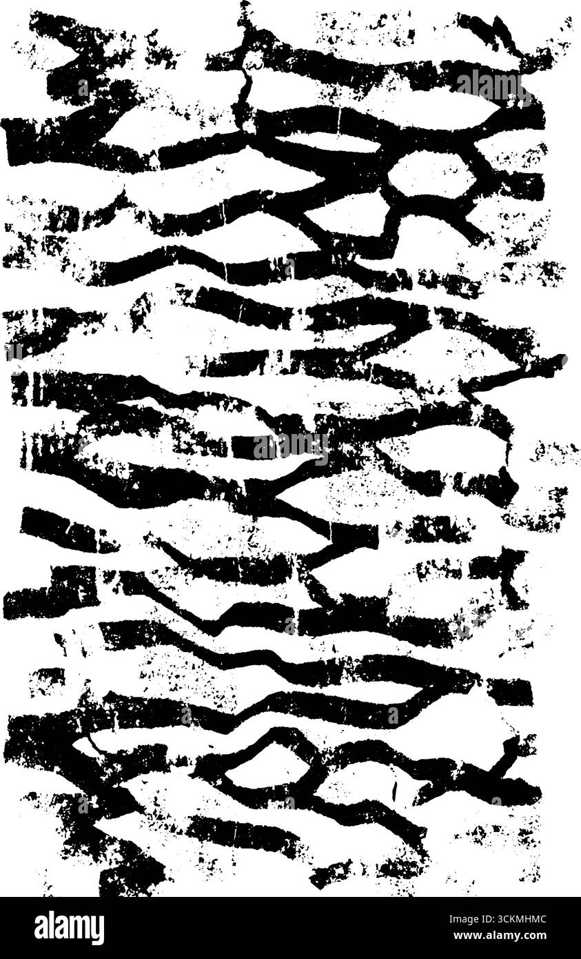 Retro distorted vhs tape unraveling abstract grunge design for creative ...