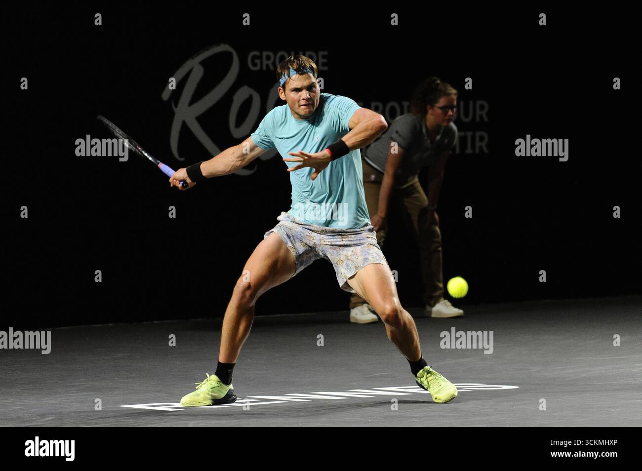 Patrick ZAHRAJ during the Open Blot Rennes 2025, ATP Challenger 100 ...