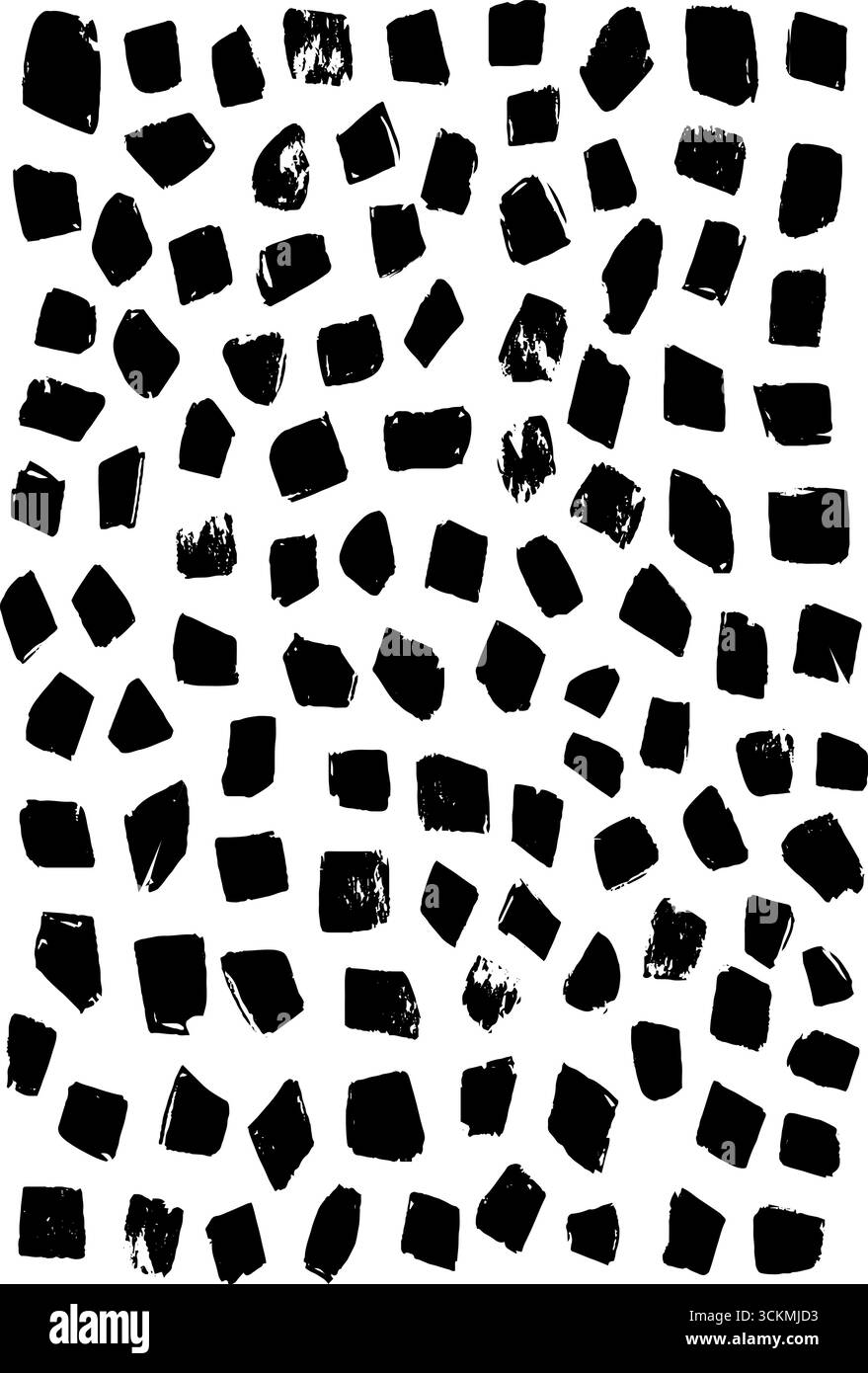 Chaotic irregular random scattered Cut Out Stock Images & Pictures - Alamy