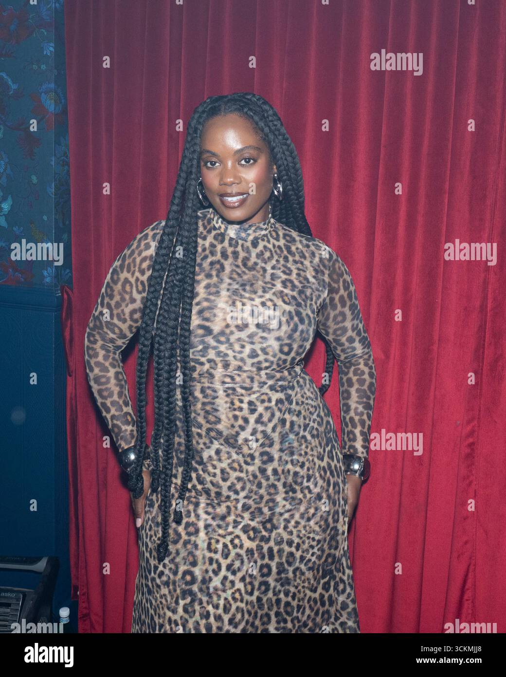 Novi Brown attends Crystal Waters NYFW Kickoff Party at Petite Disco in ...