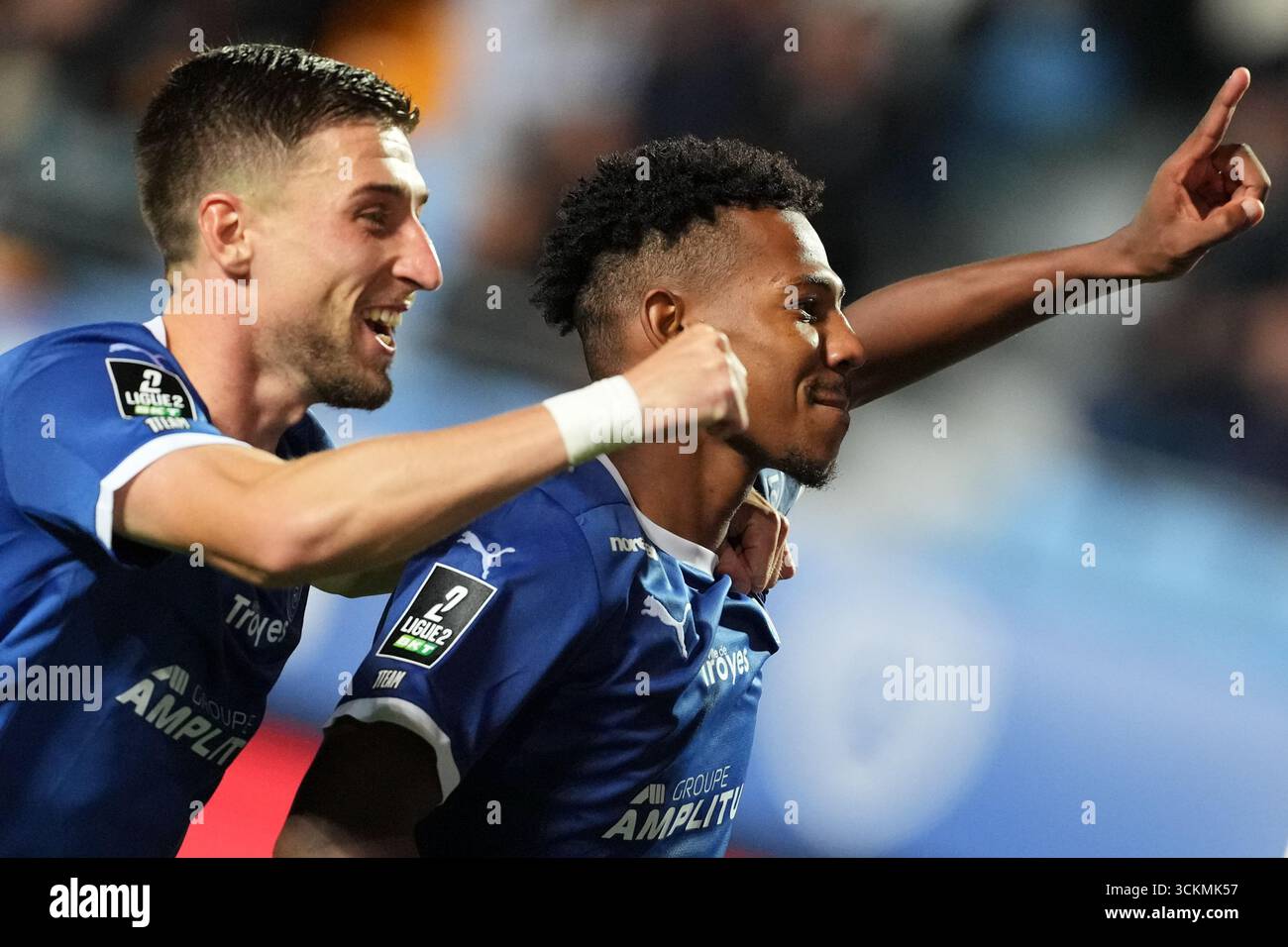 21 Tawfik BENTAYEB (estac) during the Ligue 2 BKT match between Troyes ...