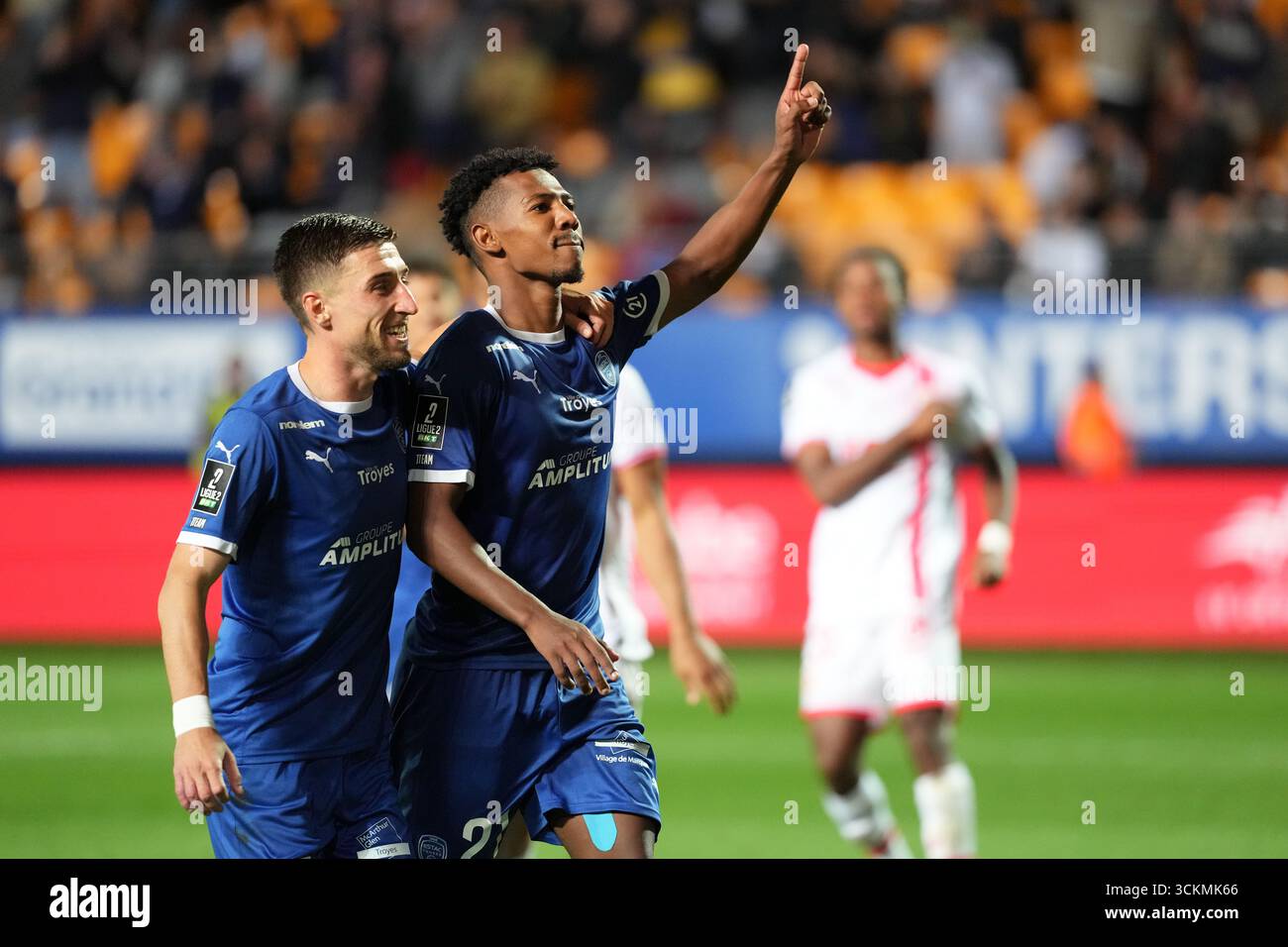 21 Tawfik BENTAYEB (estac) during the Ligue 2 BKT match between Troyes ...