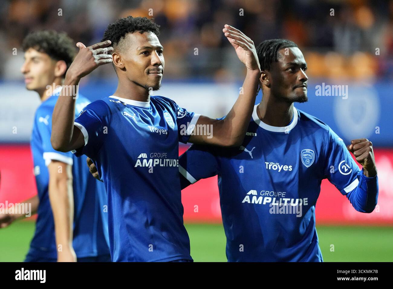 21 Tawfik BENTAYEB (estac) during the Ligue 2 BKT match between Troyes ...