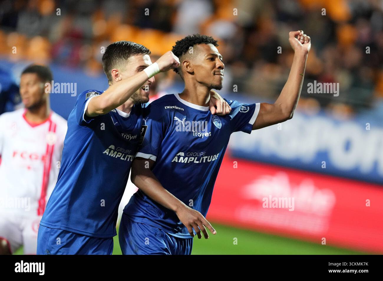 21 Tawfik BENTAYEB (estac) during the Ligue 2 BKT match between Troyes ...