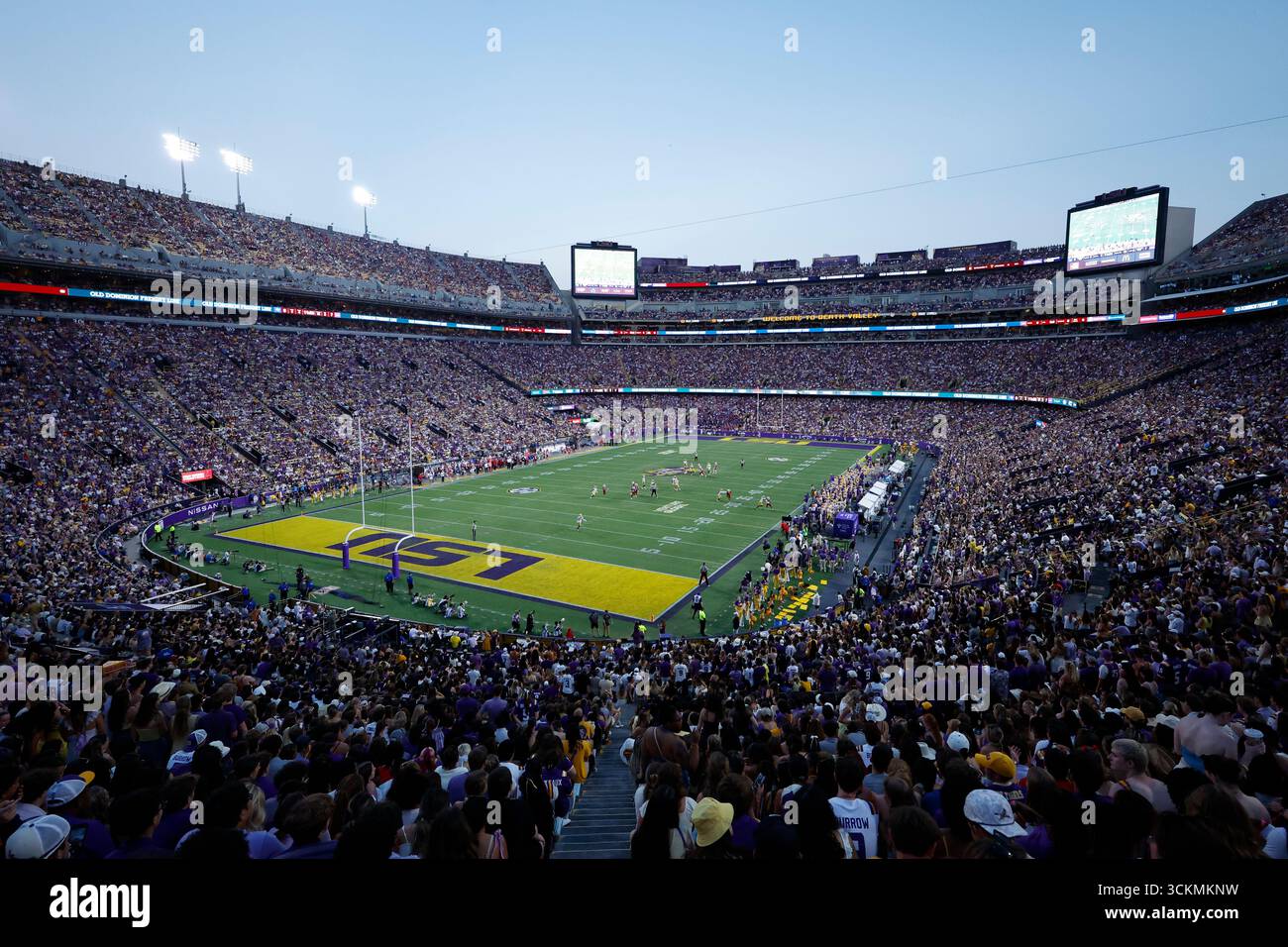 A general stadium view ( GV ) from the inside of Tiger Stadium during a ...
