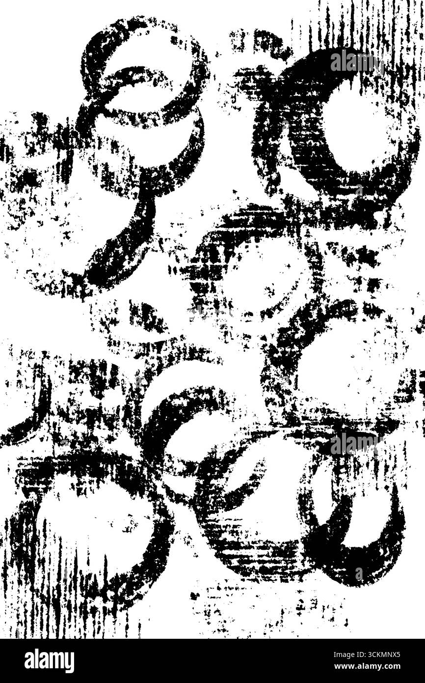 Monochrome orbital rings pattern hi-res stock photography and images ...