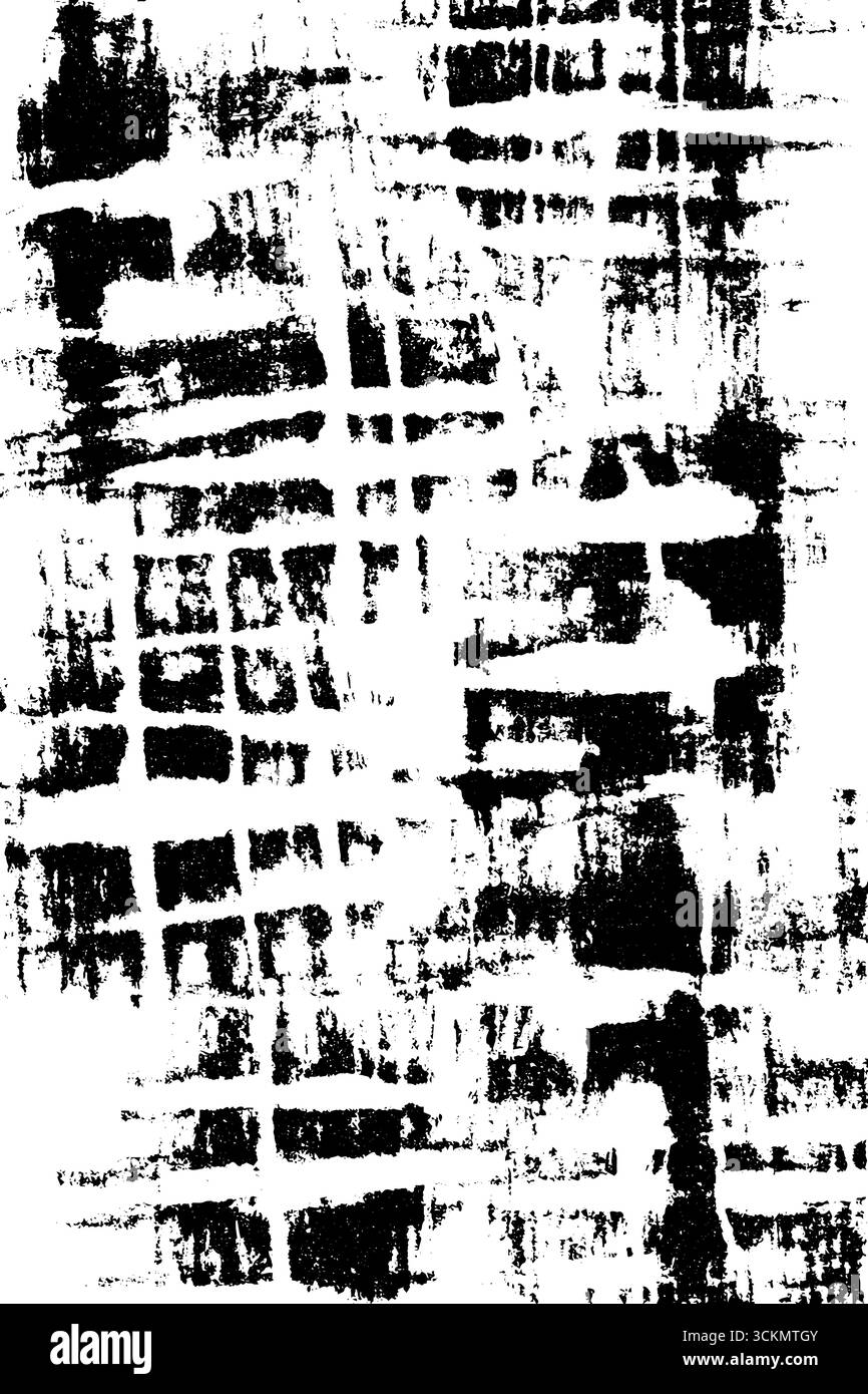 Retro vhs glitch effect in black and white for grunge background design ...