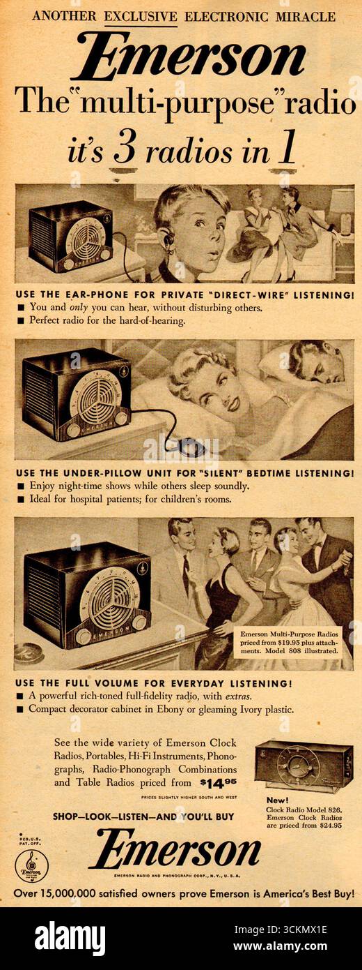 Vintage retro radio multi hi-res stock photography and images - Alamy