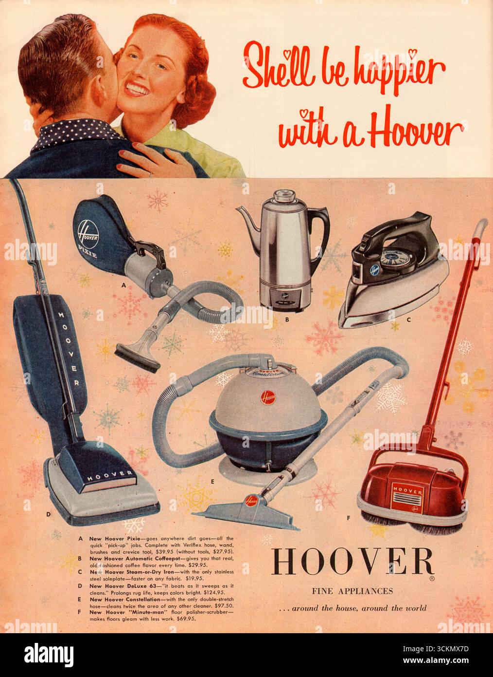 1950s american appliance ad hi-res stock photography and images - Alamy