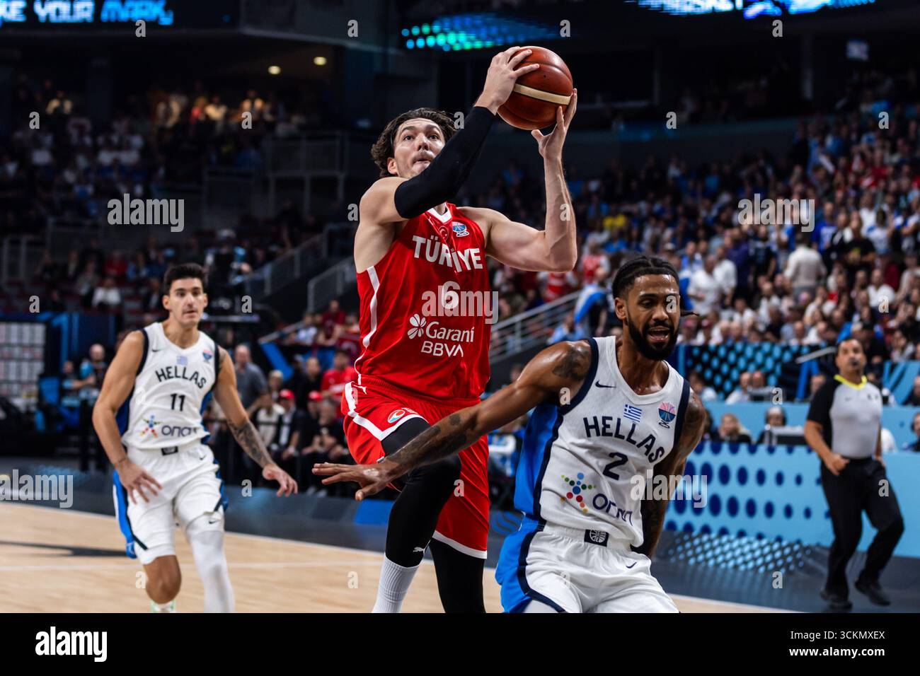 12.09.2025, Riga Arena, Riga, LAT, Eurobasket 205, Basketball ...