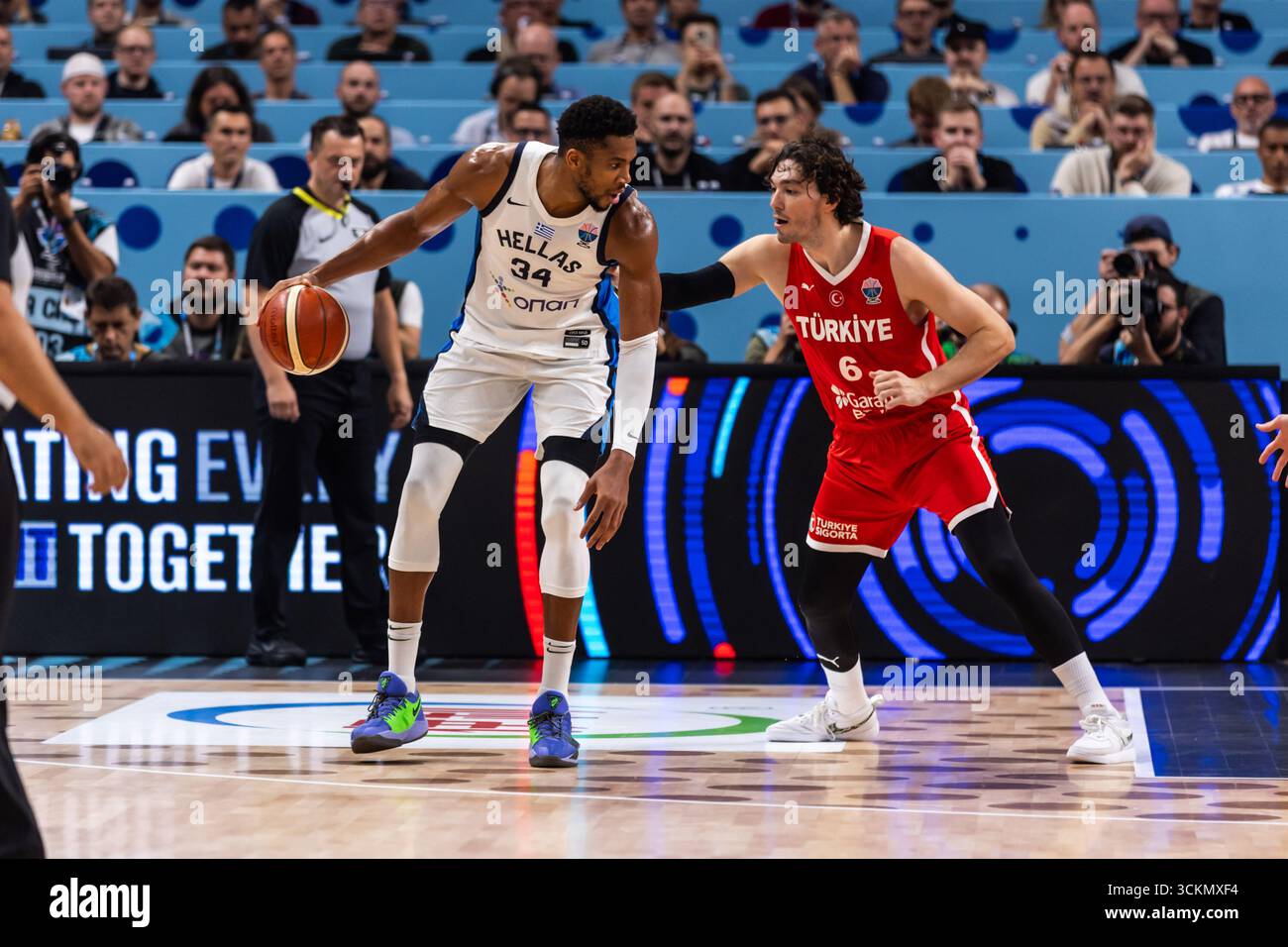 12.09.2025, Riga Arena, Riga, LAT, Eurobasket 205, Basketball ...