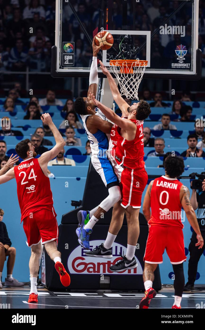 12.09.2025, Riga Arena, Riga, LAT, Eurobasket 205, Basketball ...
