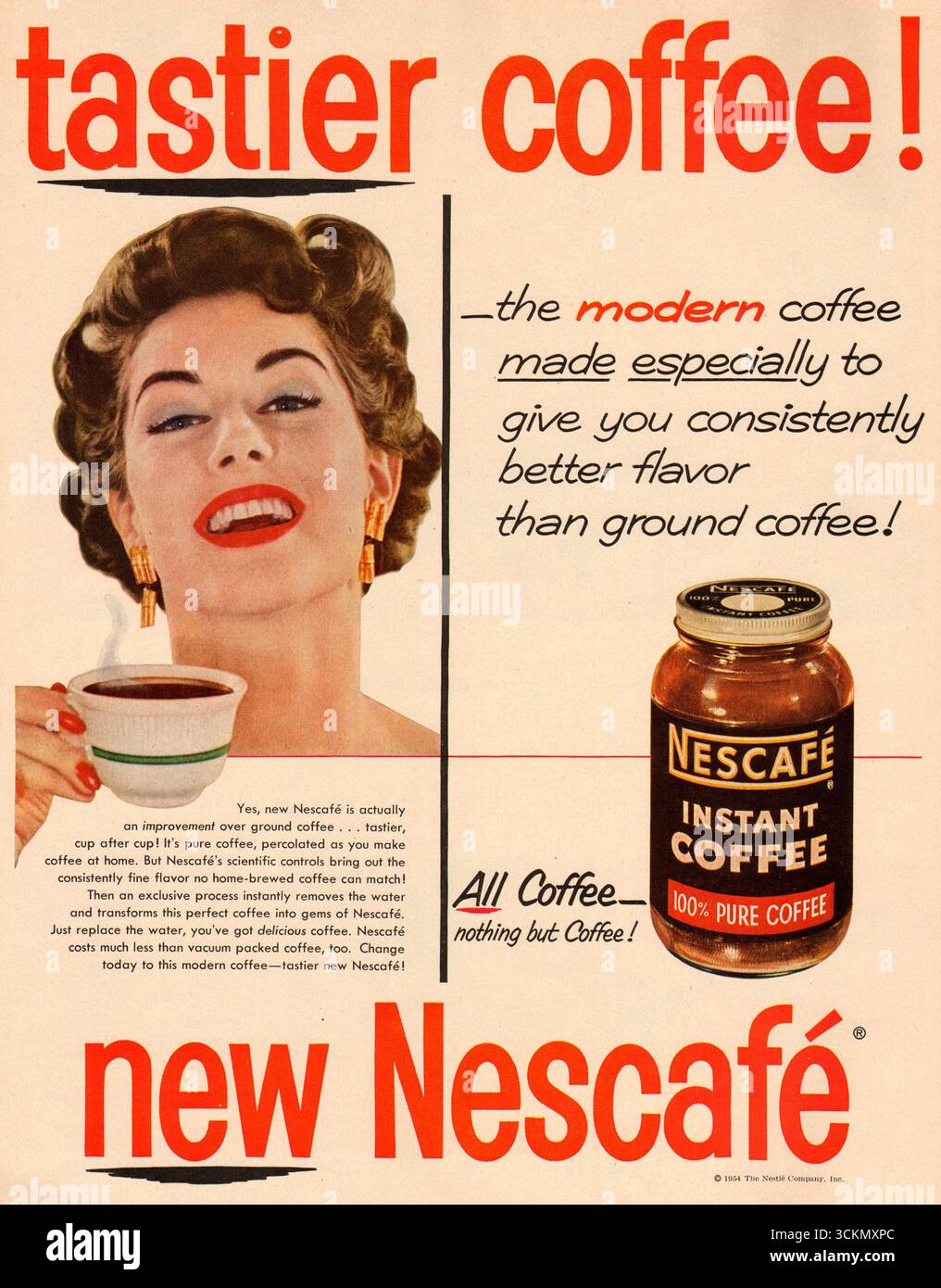 1950s usa coffee magazine hi-res stock photography and images - Alamy