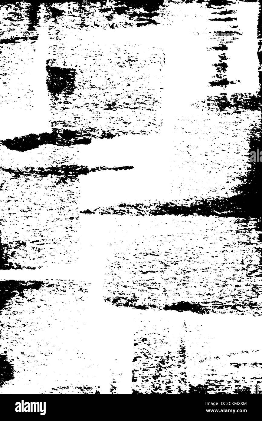 Black and white noise texture with static distortion effect for design ...