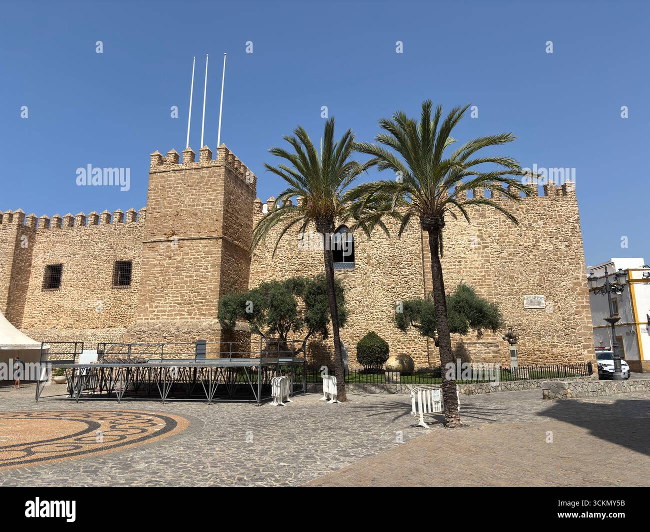 Castillo de Luna in Rota city centre, 13th-century fortress with ...