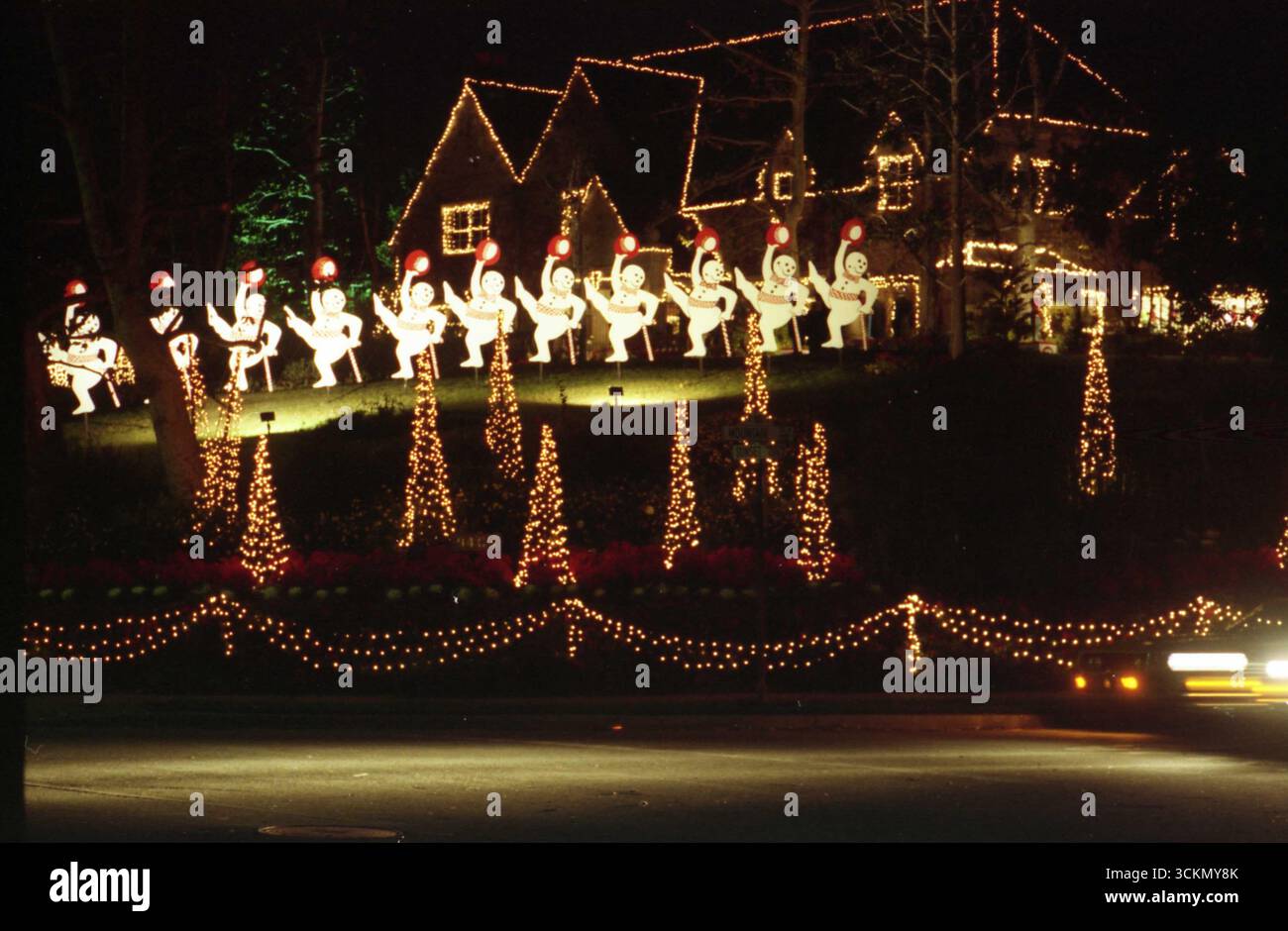 Festive christmas light display dancing hi-res stock photography and ...