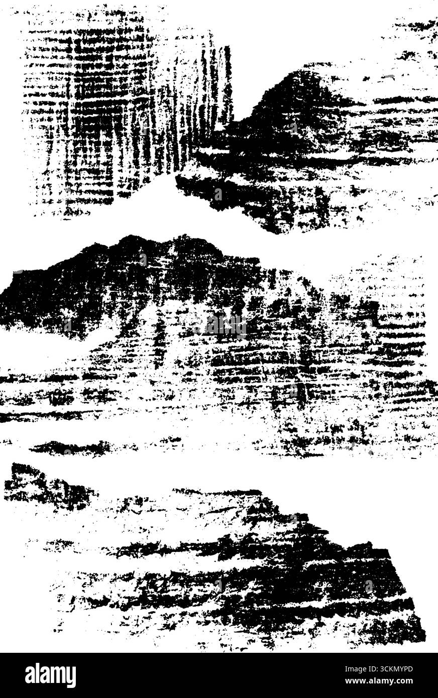 Weathered canyon surface Stock Vector Images - Alamy