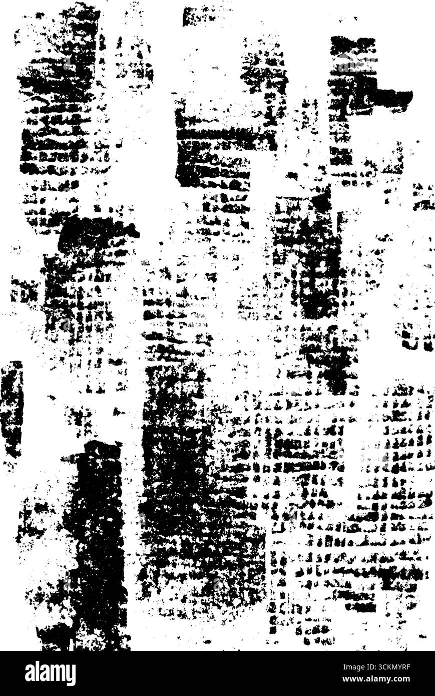 Abstract urban decay texture in black and white for creative background ...