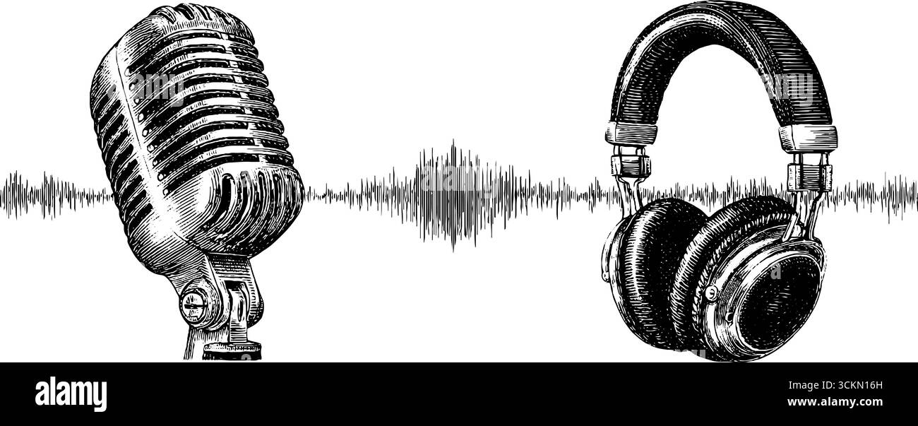 Sound design engineer Stock Vector Images - Alamy